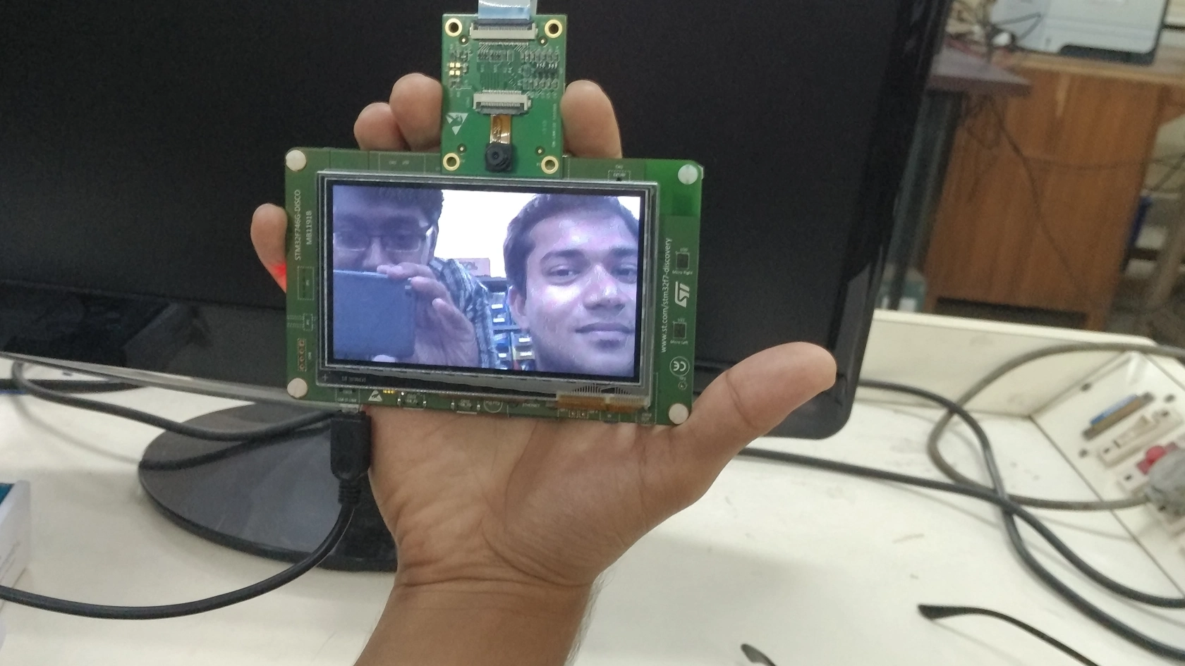 Stm32f7 Microcontroller Interfacing With Stm32f4 Aditya Mangliks Personal Website 8263